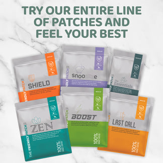 Zen Patch Stress Patches Calm Anti Stress & Mood Support Supplement